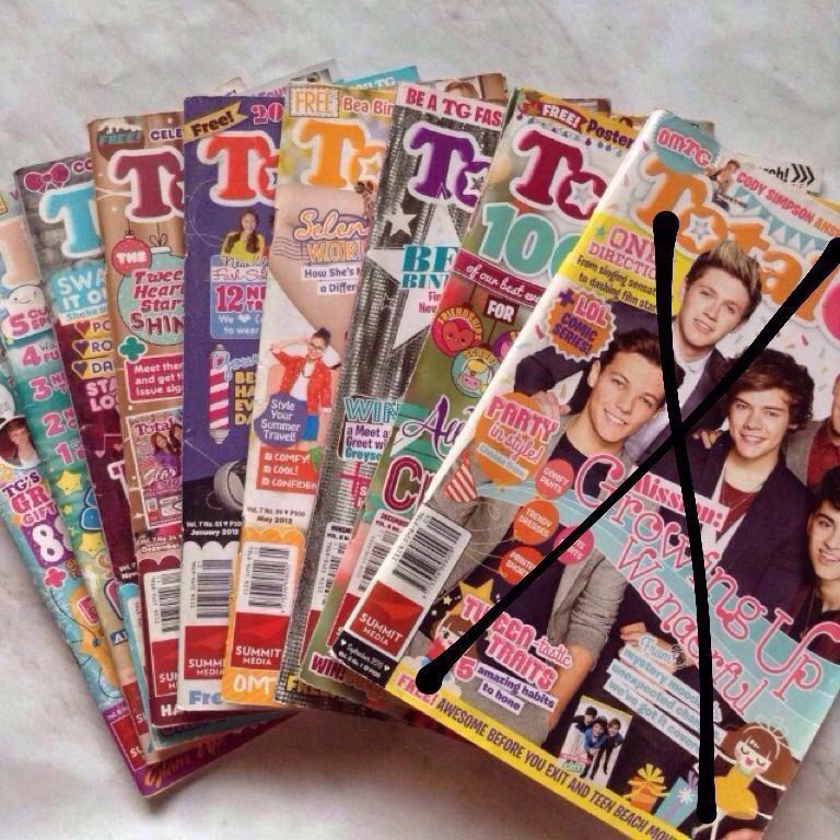 Total Girl Magazines (w/ posters), Hobbies & Toys, Books & Magazines ...