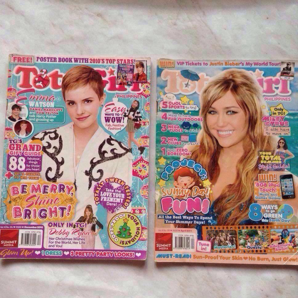 Total Girl Magazines (w/ posters), Hobbies & Toys, Books & Magazines ...