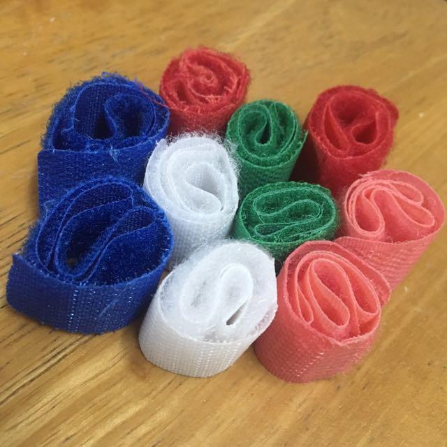 Velcro Strips Multi Colors, Hobbies & Toys, Stationery & Craft, Craft ...
