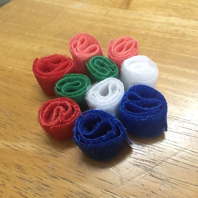 Velcro Strips Multi Colors, Hobbies & Toys, Stationery & Craft, Craft ...