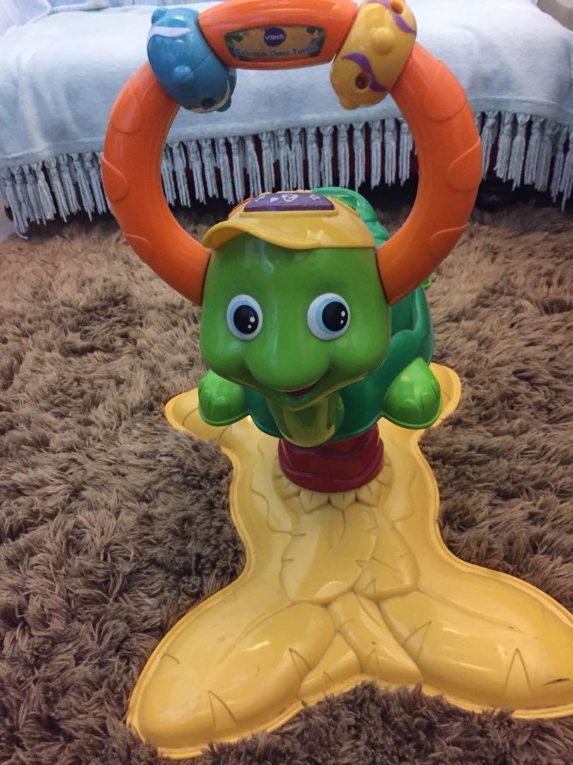 Vtech Bouncing Turtle, Babies & Kids, Infant Playtime on Carousell