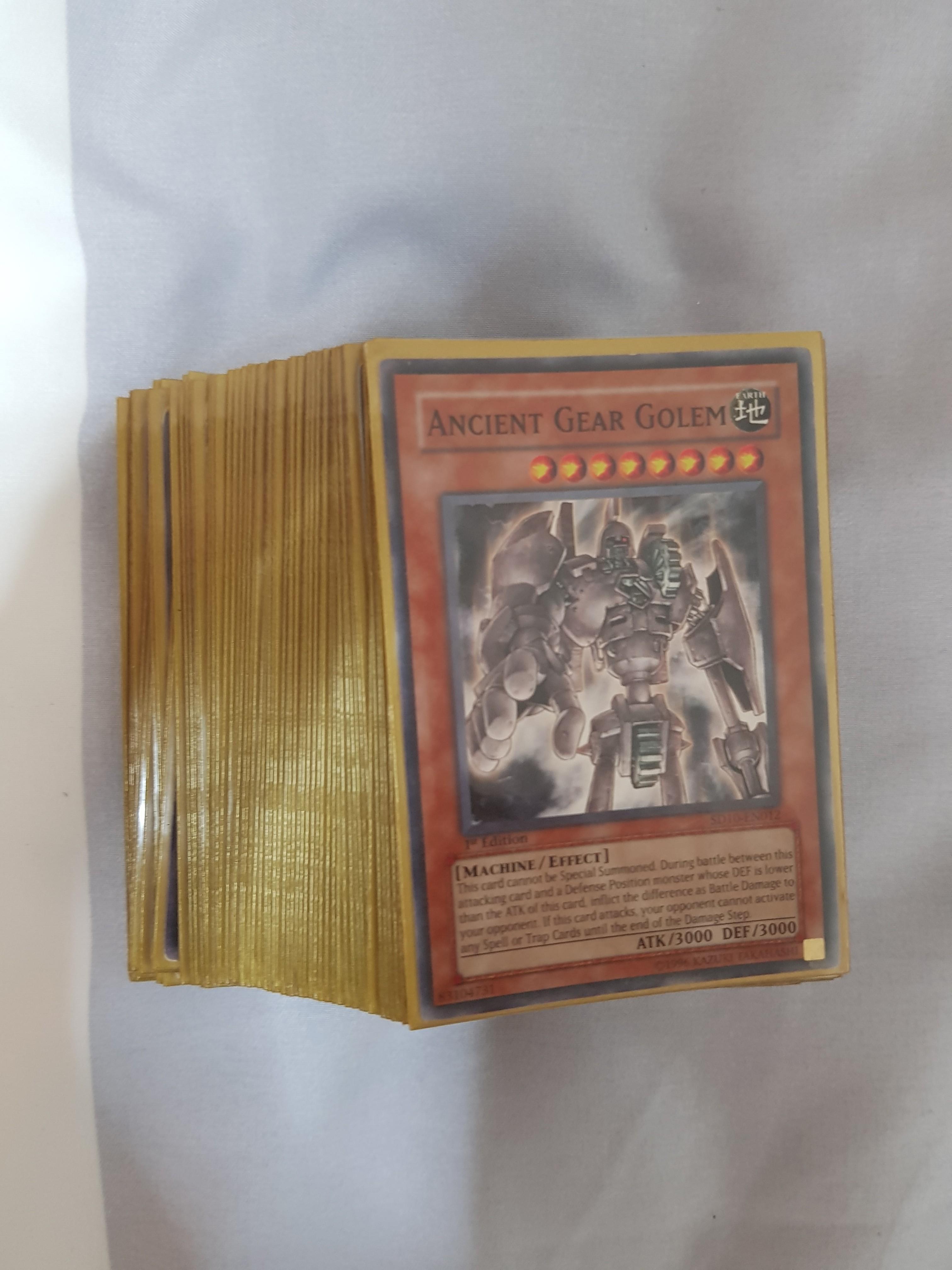 Yugioh Machine Deck (With sleeves), Hobbies & Toys, Toys & Games on ...