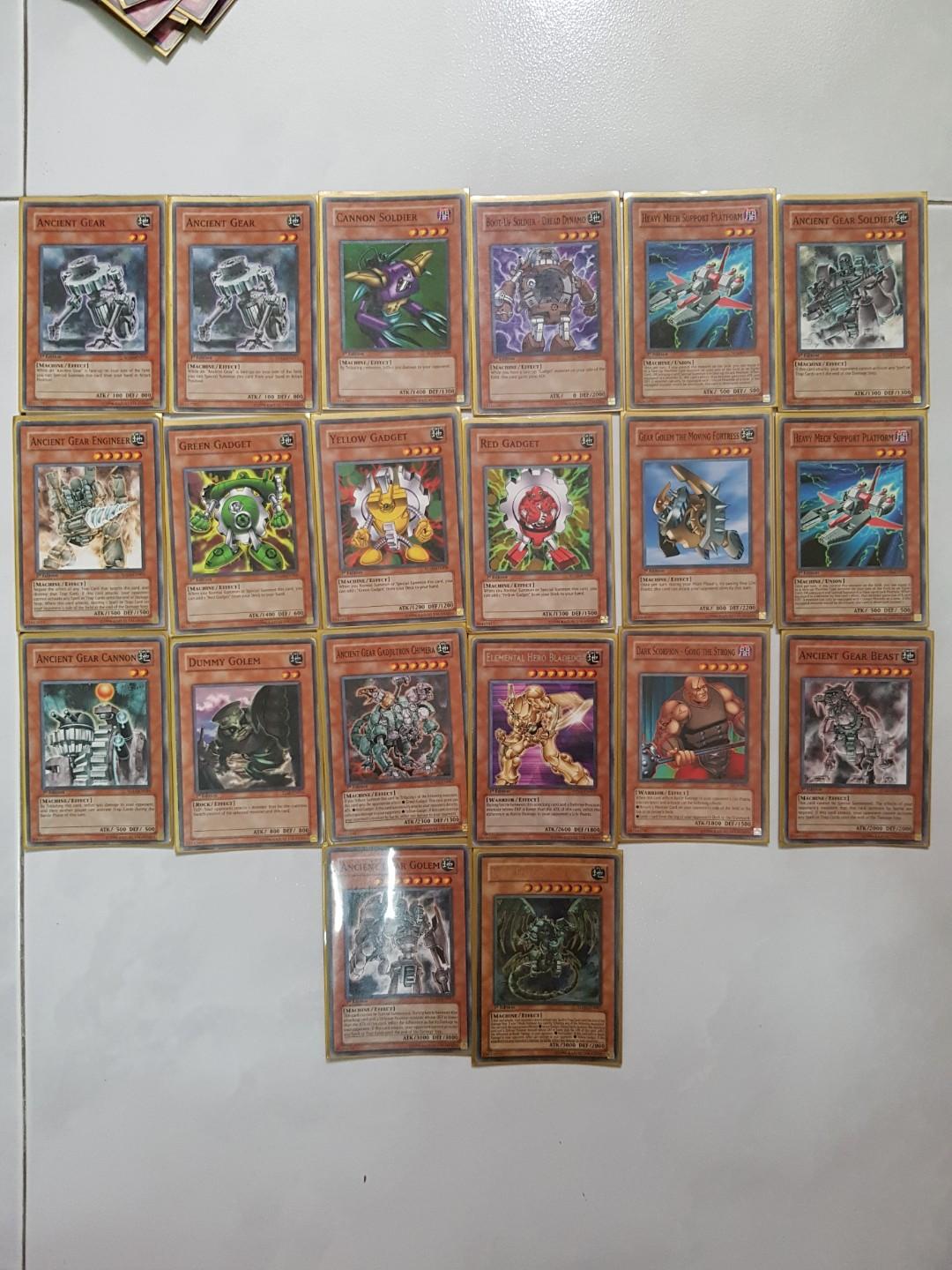 Yugioh Machine Deck (With sleeves), Hobbies & Toys, Toys & Games on ...