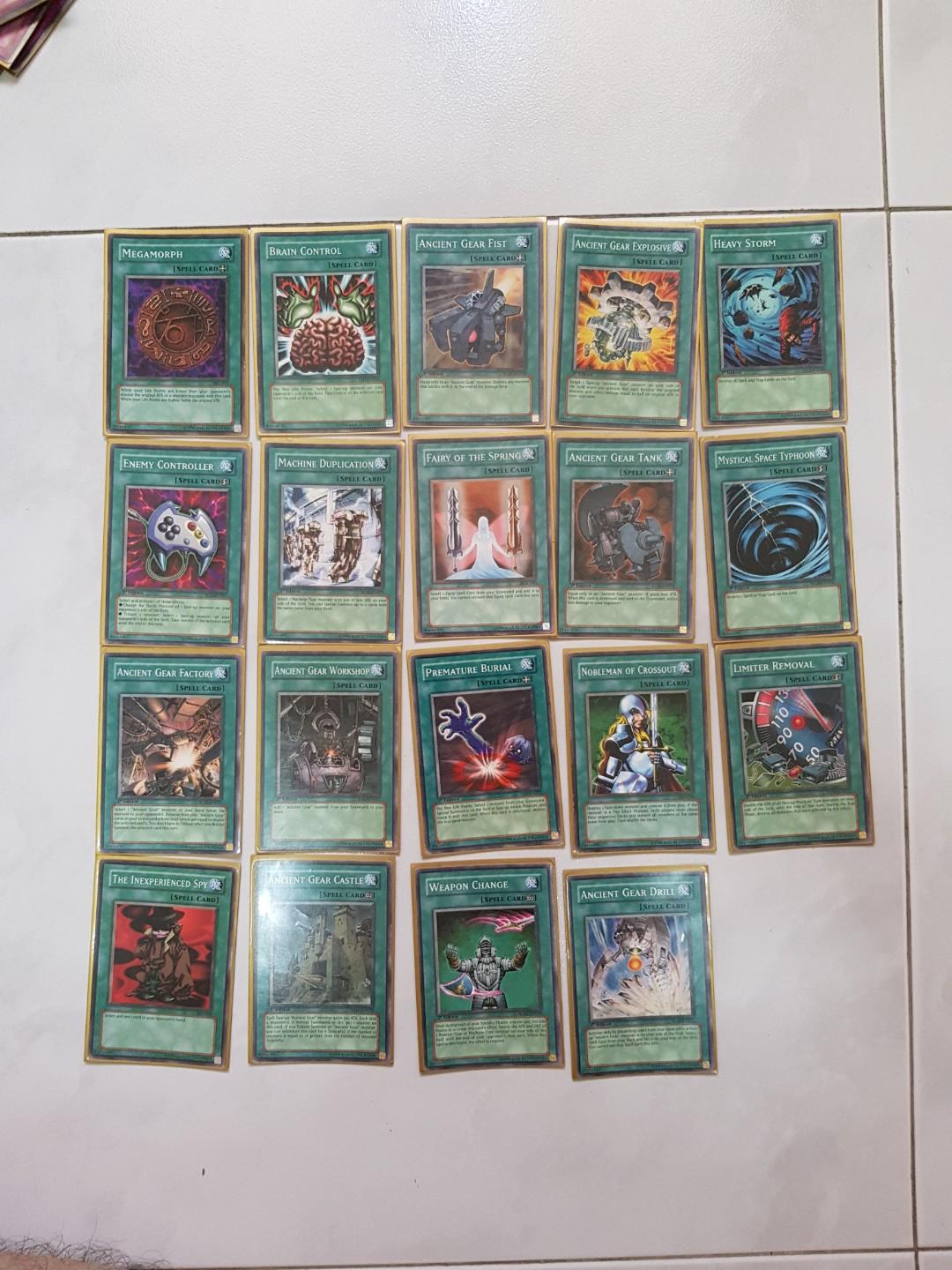 Yugioh Machine Deck (With sleeves), Hobbies & Toys, Toys & Games on ...