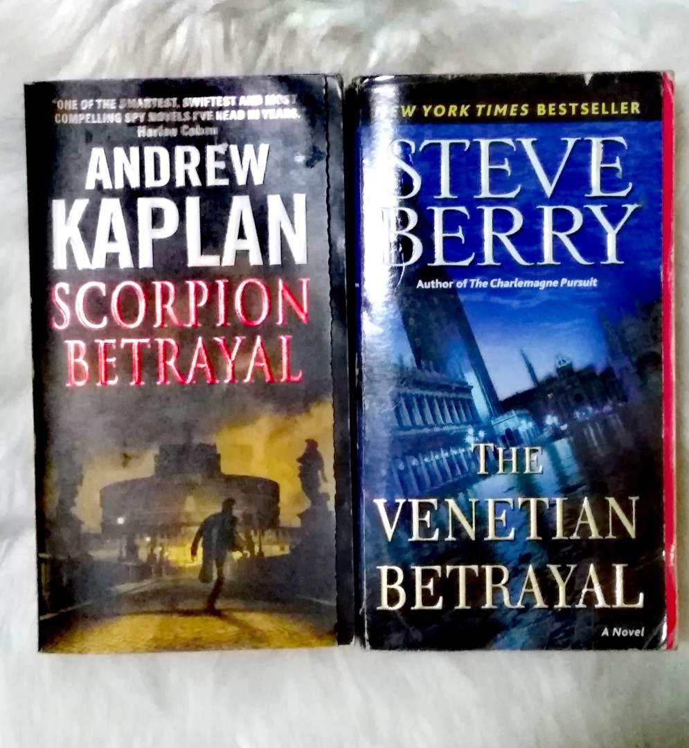 Book Bundle : Andrew Kaplan & Steve Berry, Hobbies & Toys, Books ...