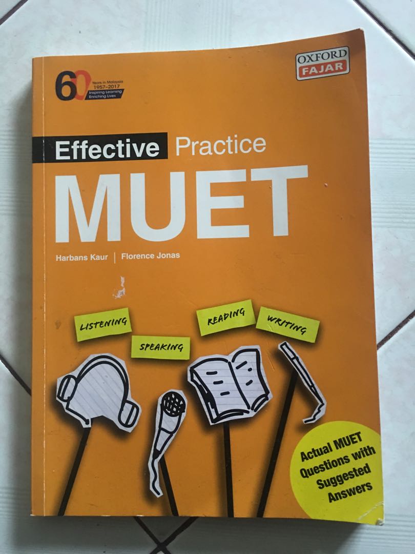BUKU MUET, Hobbies & Toys, Books & Magazines, Textbooks on Carousell