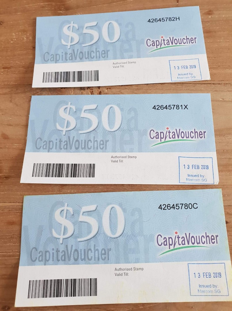 CapitaVoucher, Tickets & Vouchers, Vouchers on Carousell