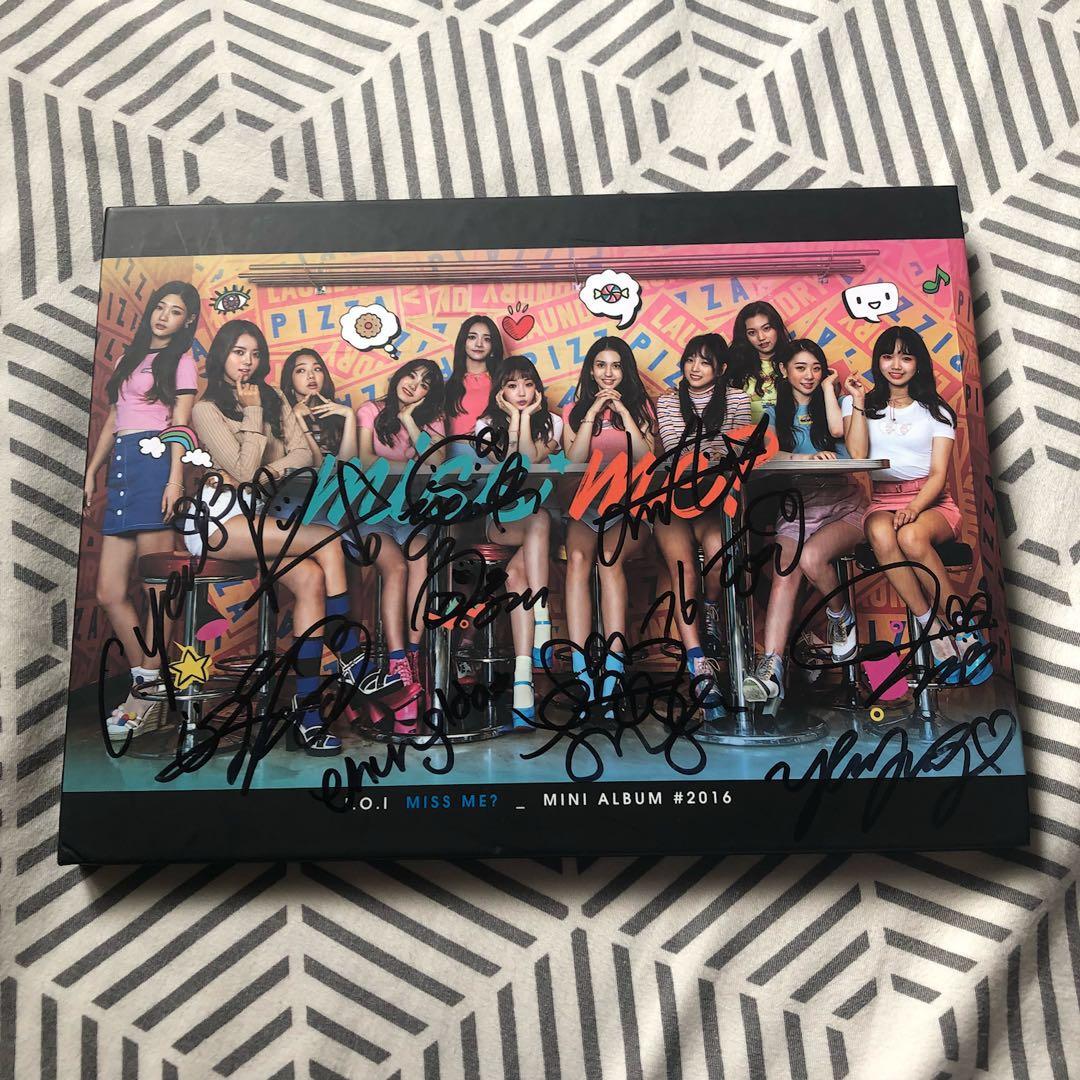 Clearing Closing !! IOI Miss Me Signed Album + Comment, Hobbies & Toys ...