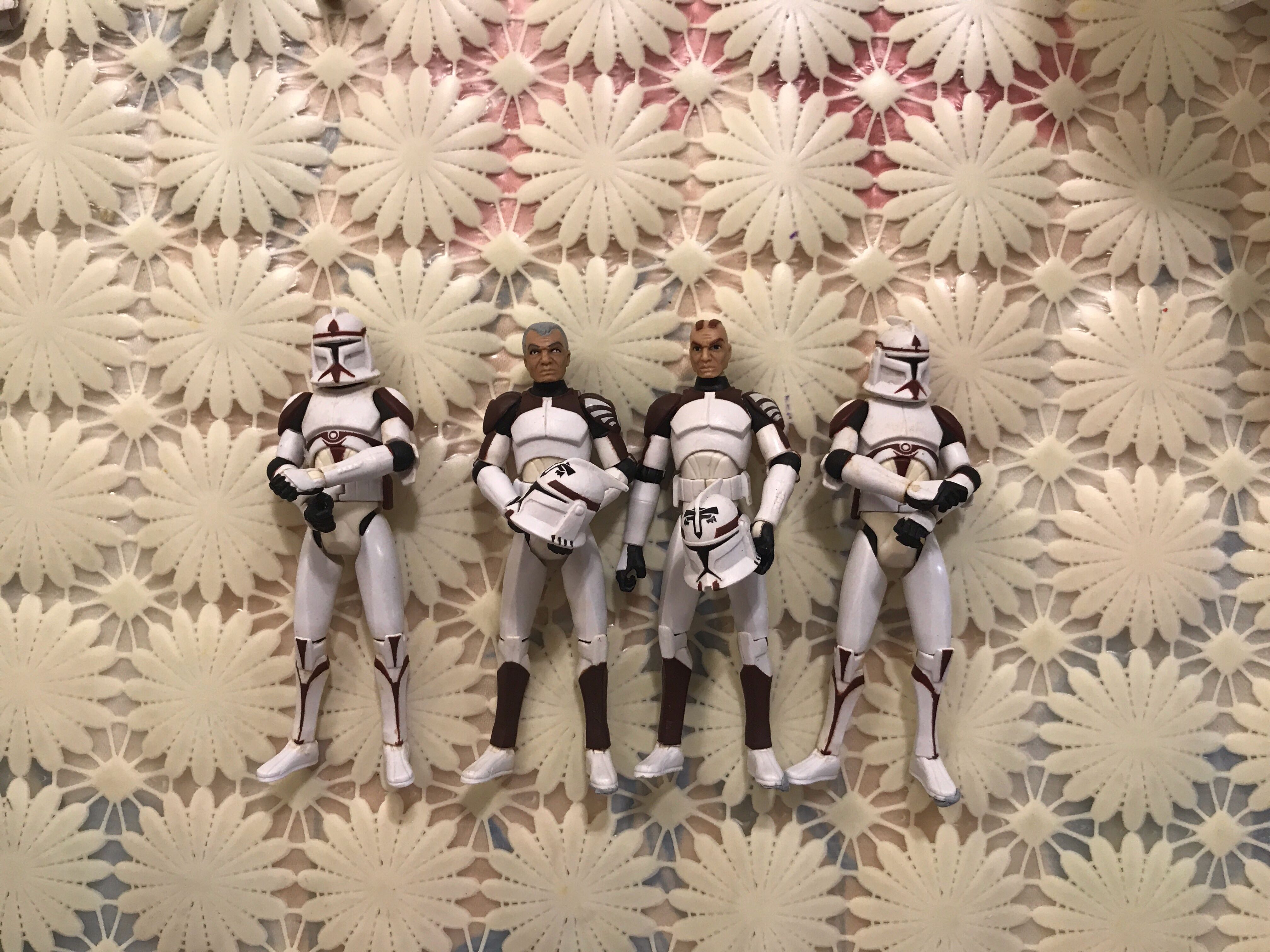Clone wars best trooper team red commander captain, 興趣及遊戲, 玩具 & 遊戲類 ...