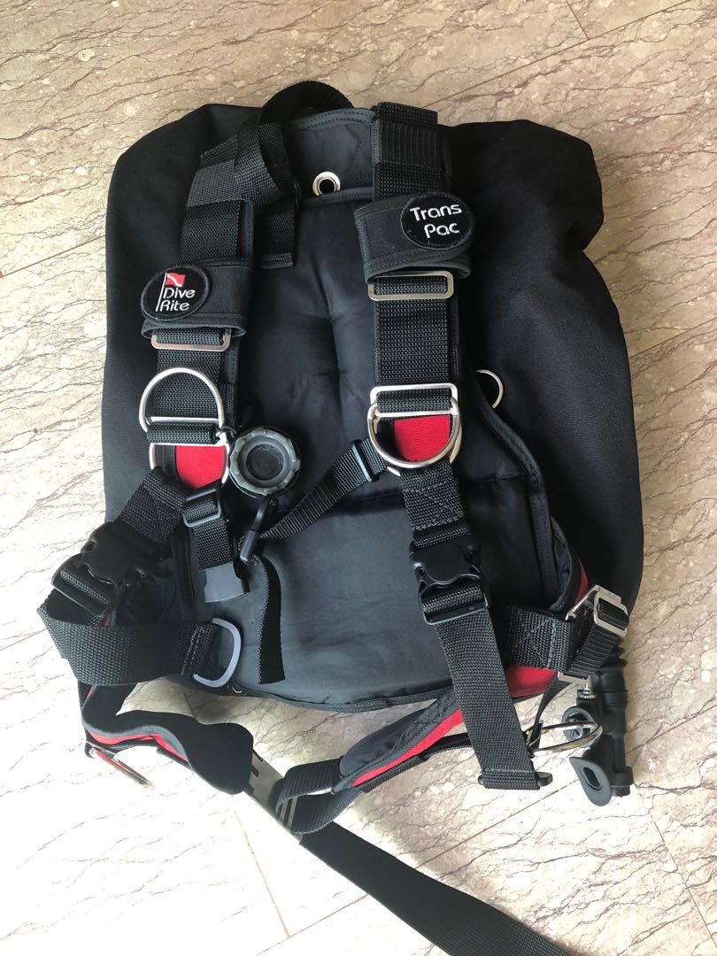 Dive Rite bcd: Travel wing - the inner bladder must be replaced, Sports ...