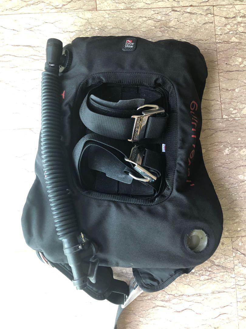 Dive Rite bcd: Travel wing - the inner bladder must be replaced, Sports ...