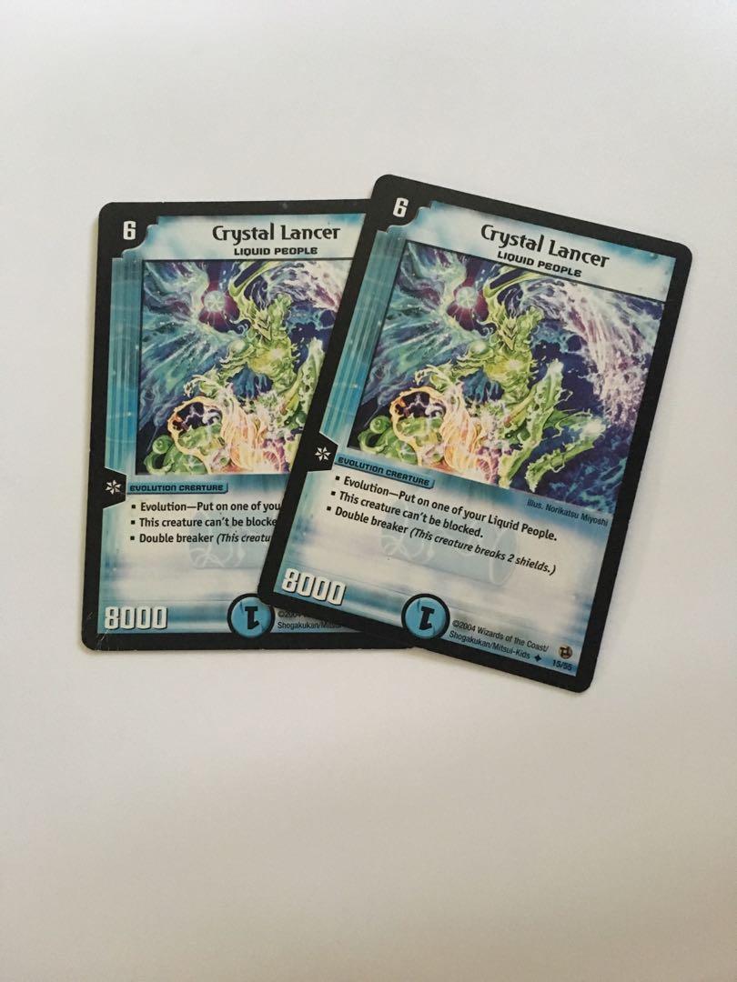 Duel Masters Crystal Lancer, Hobbies & Toys, Toys & Games on Carousell