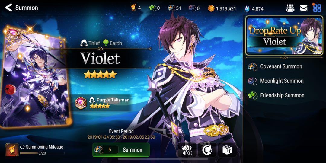 Epic Seven Shadow Rose, Video Gaming, Gaming Accessories, Game Gift ...