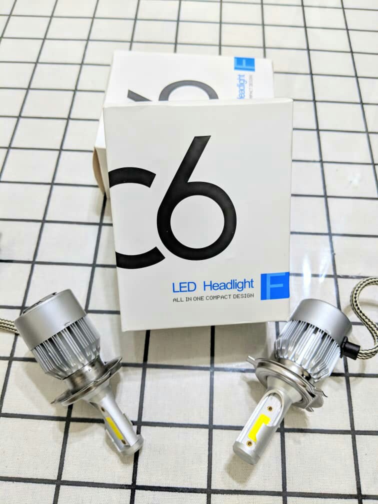 LED C6 H4 Socket, Motorbikes on Carousell