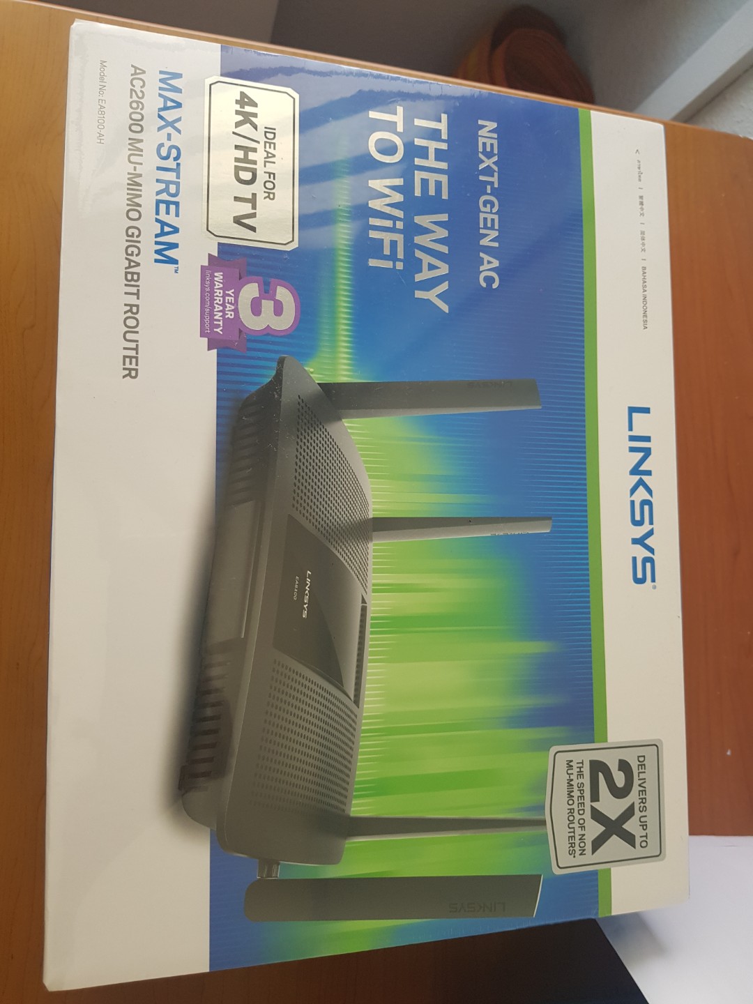 Linksys router Max Stream AC2600, Computers & Tech, Parts & Accessories ...