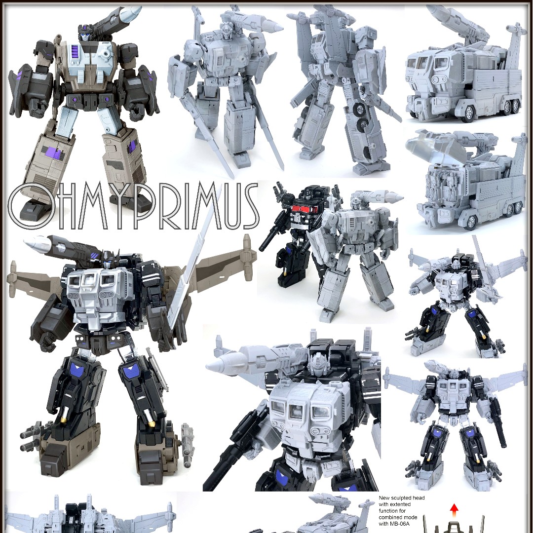 Fans Hobby FansHobby MB-11A MB11A Black God Armour - Transformers ...