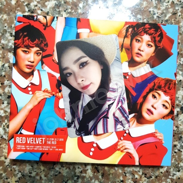 Red Velvet The Red Album With Seulgi Pc, Entertainment, K-Wave on Carousell
