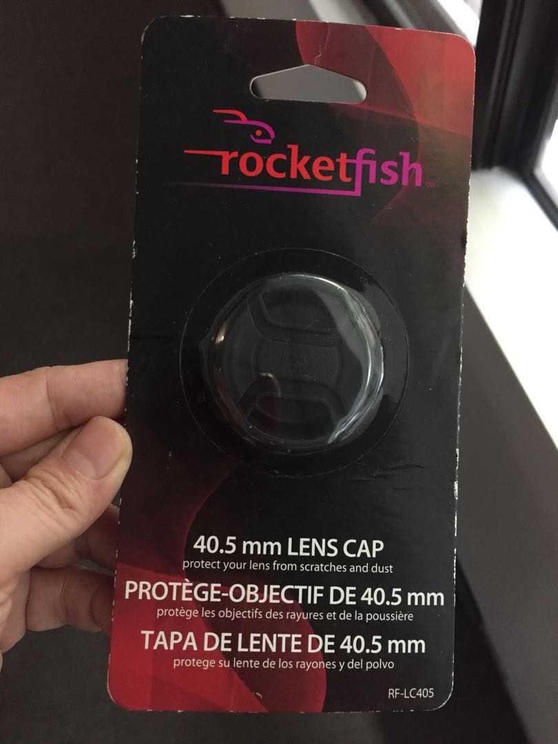Rocketfish Camera Lens Cap, Photography, Video Cameras on Carousell