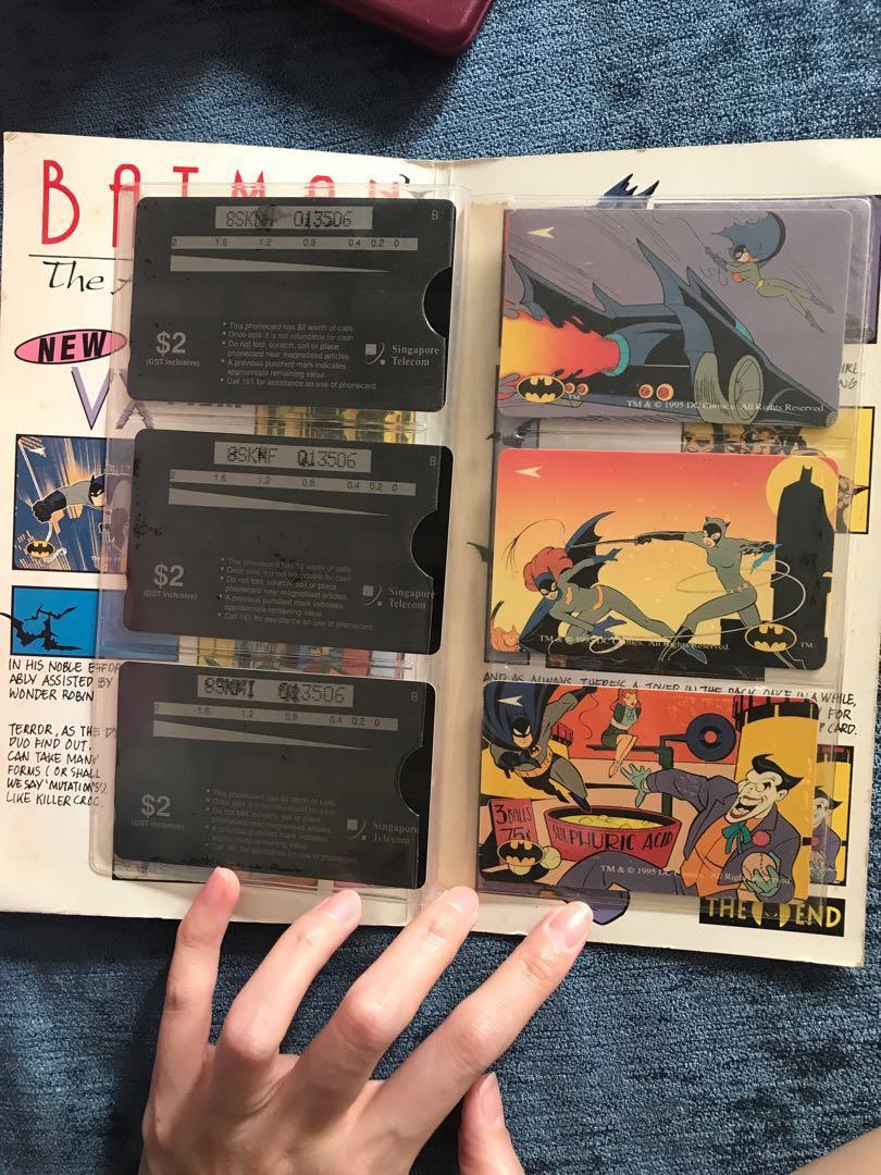 Vintage BATMAN phone cards, Mobile Phones & Gadgets, Mobile & Gadget ...