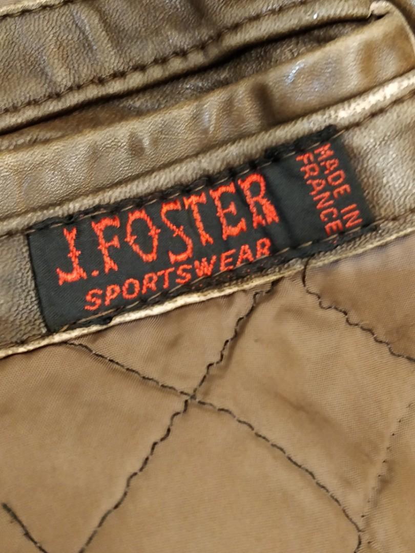 Vintage J Foster Leather Jacket, 1960s vintage collectibles, 男裝, 外套及戶外 ...
