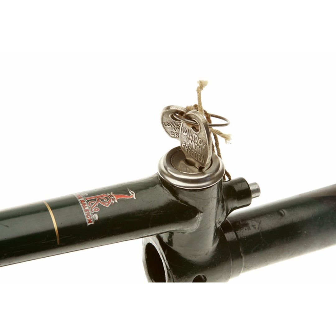 VINTAGE RALEIGH and HUMBER BICYCLE - FORK LOCK KEYS CUT BY KEY NUMBER ...