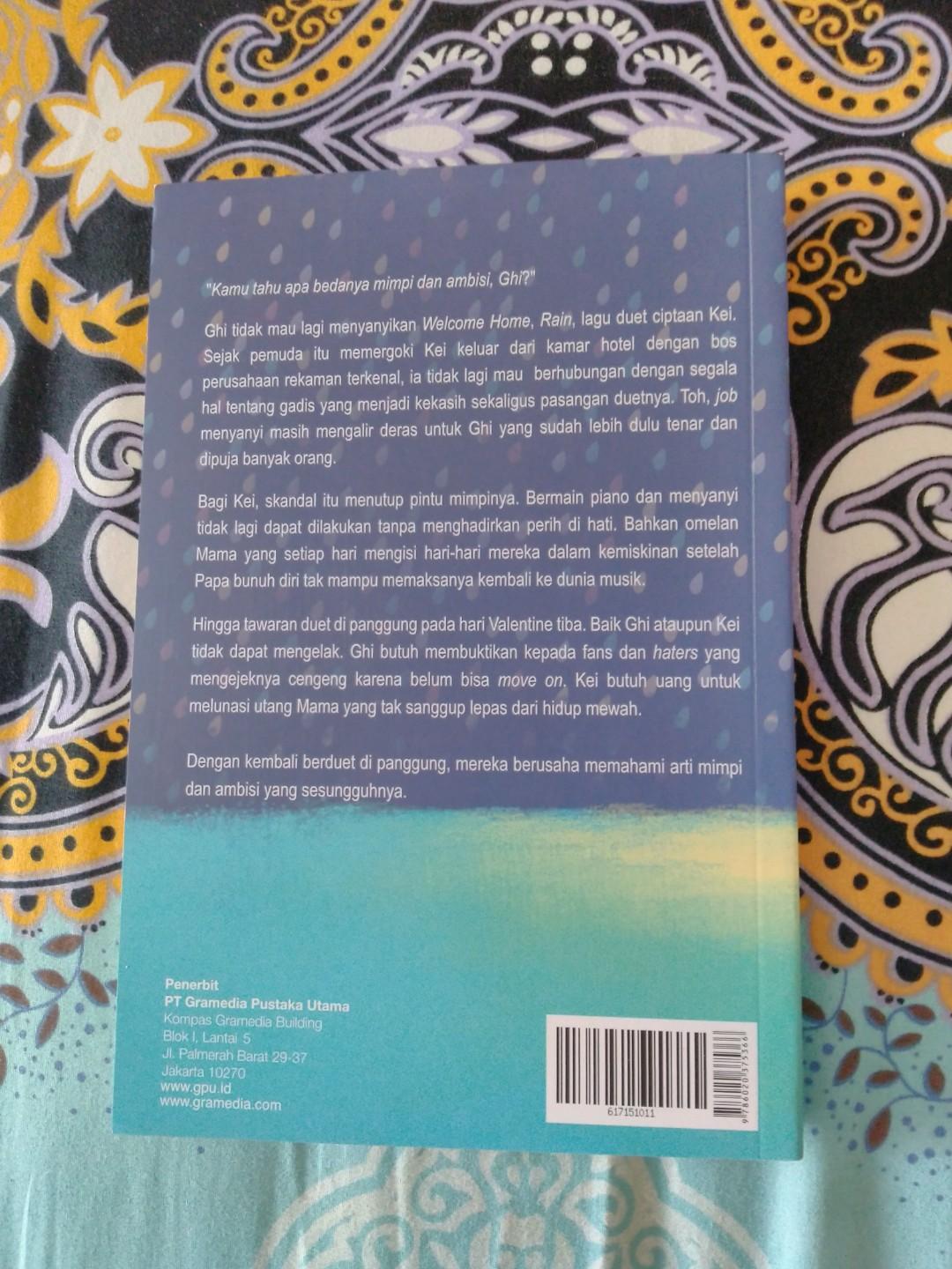 Welcome home rain - suarcani, Buku & Alat Tulis, Buku di Carousell