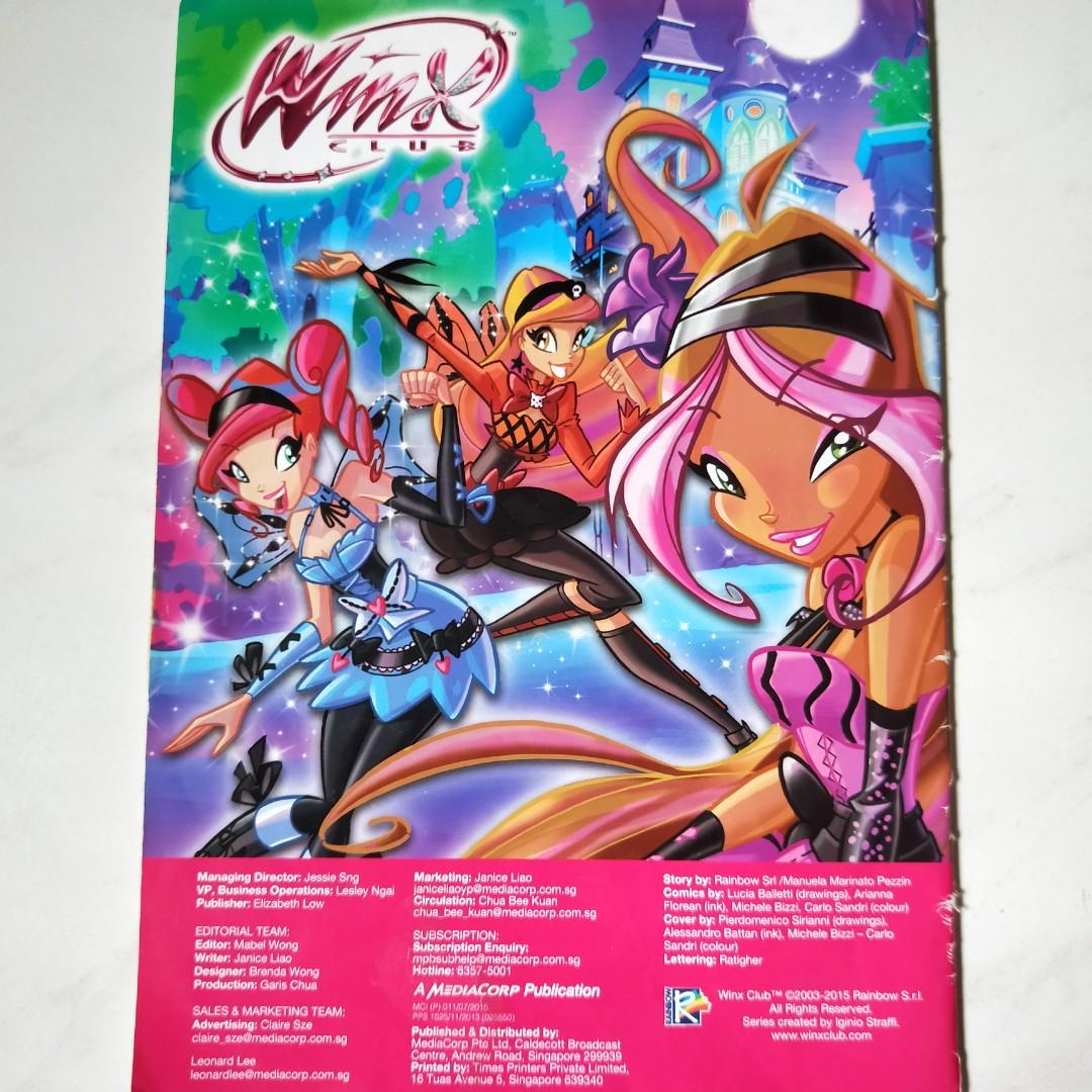 Winx Club Comics and Tecna Poster, Hobbies & Toys, Memorabilia ...