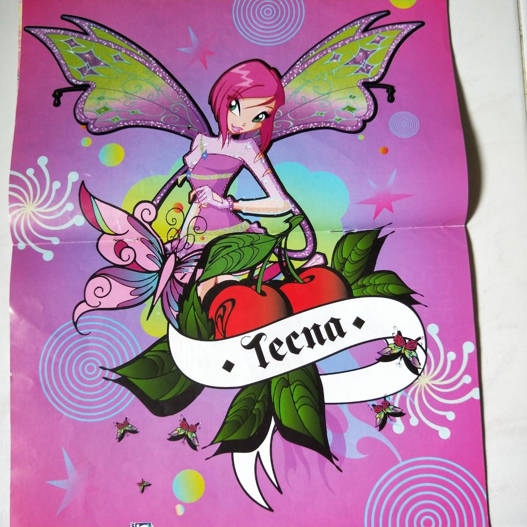 Winx Club Comics and Tecna Poster, Hobbies & Toys, Memorabilia ...