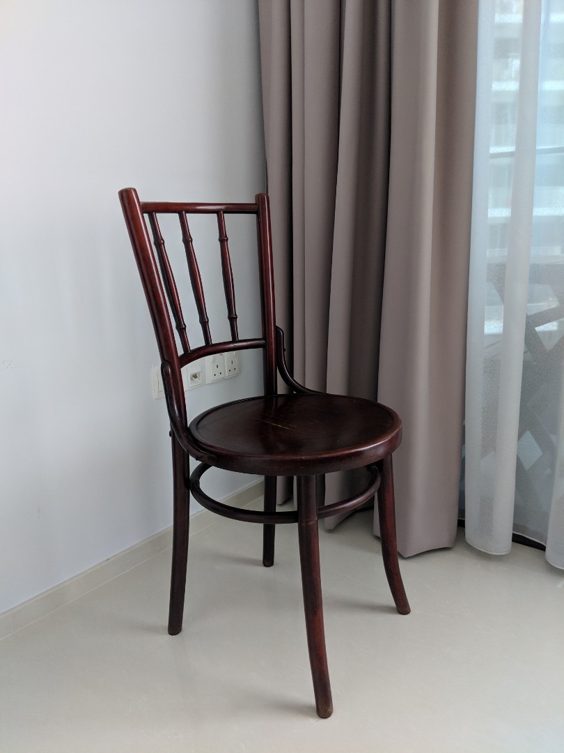Antique kopitiam chair, Furniture & Home Living, Furniture, Chairs on ...