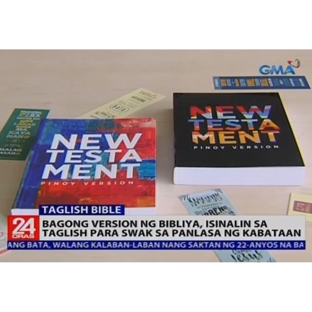 Bible New Testament Pinoy Version, Hobbies & Toys, Books & Magazines ...