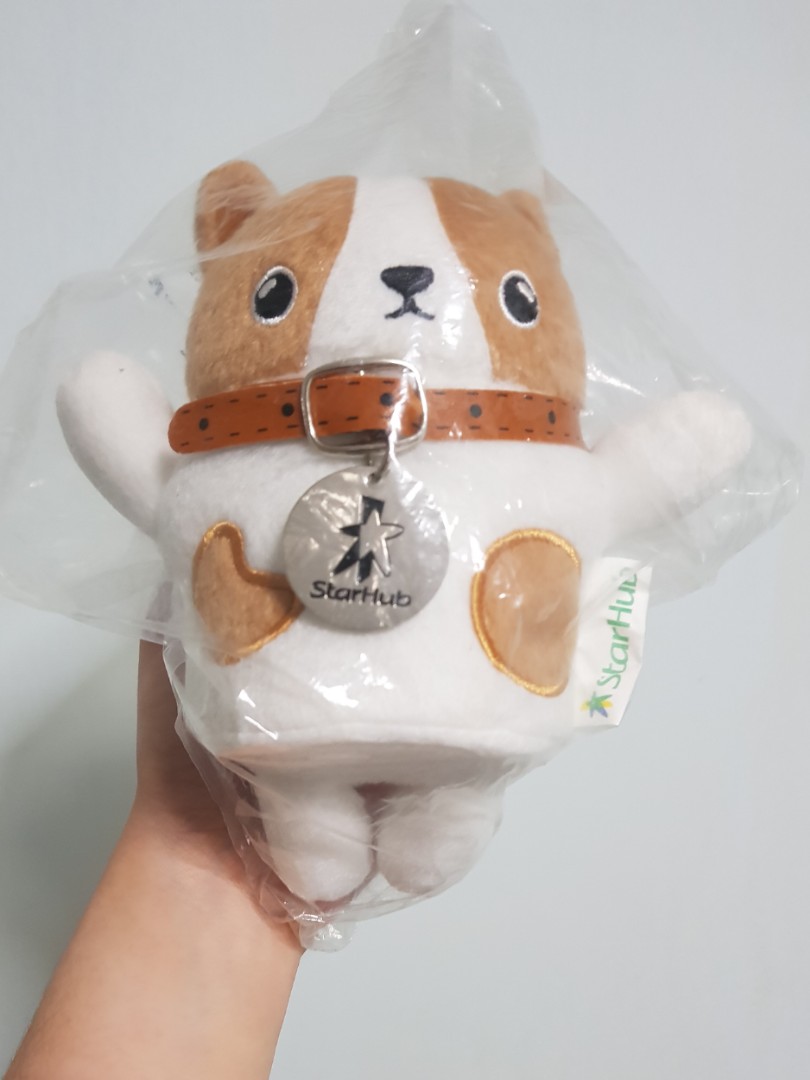 BN Starhub dog plushie, Everything Else on Carousell