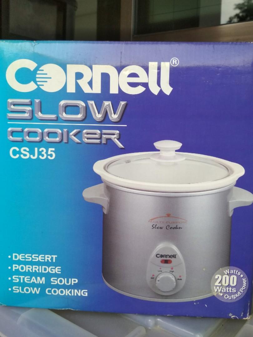 Cornell Slow Cooker CSJ35, TV & Home Appliances, Kitchen Appliances ...