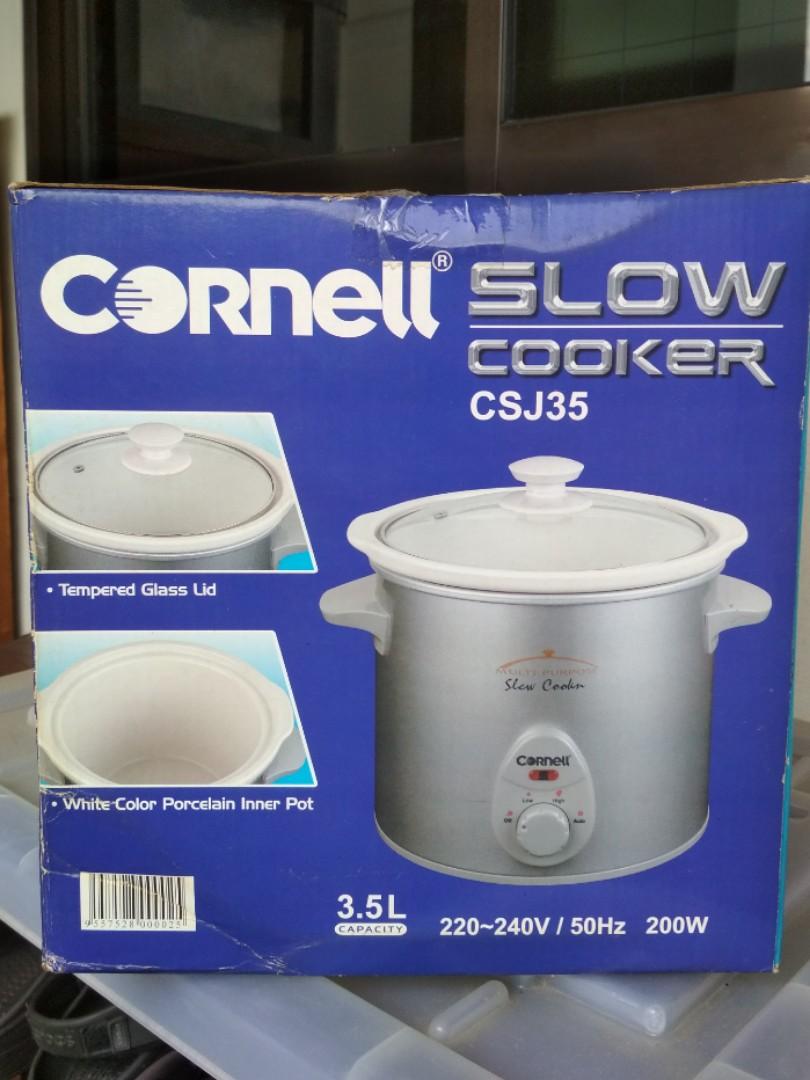 Cornell Slow Cooker CSJ35, TV & Home Appliances, Kitchen Appliances ...