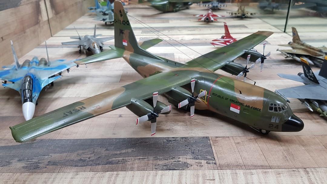 RSAF C-130 Decals, 1/48, 1/72 and 1/144 scale, Hobbies & Toys, Toys & Games on Carousell