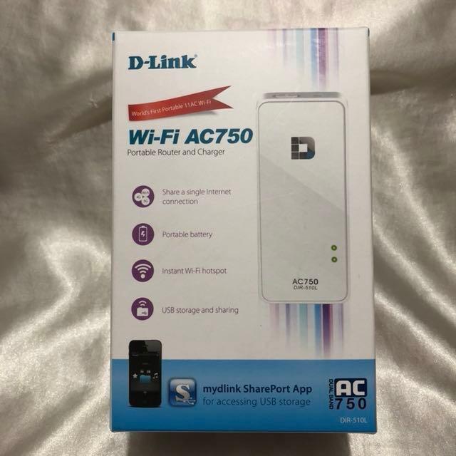 D-Link Wifi AC750 Portable Router and Charger, Computers & Tech, Parts ...