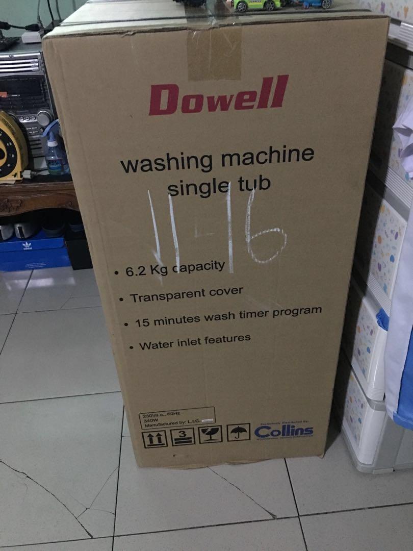 Dowell Washing Machine ( single tub ), TV & Home Appliances, Kitchen ...