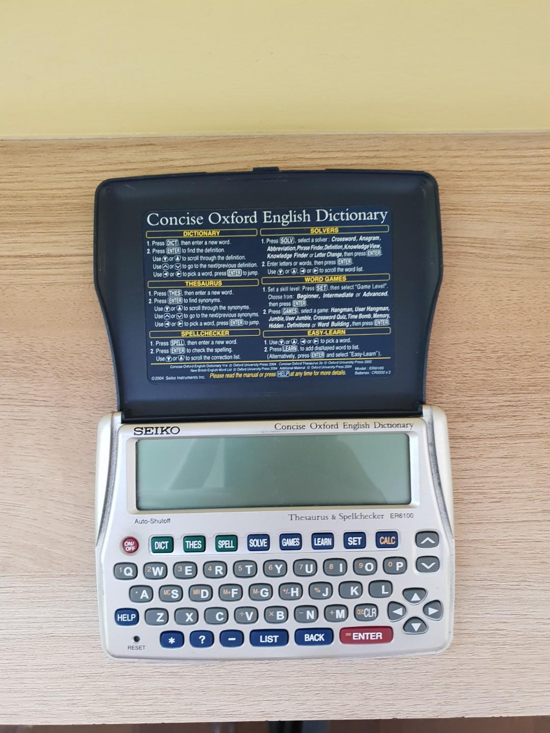 Electronic English Dictionary (Oxford), Mobile Phones & Gadgets, E ...