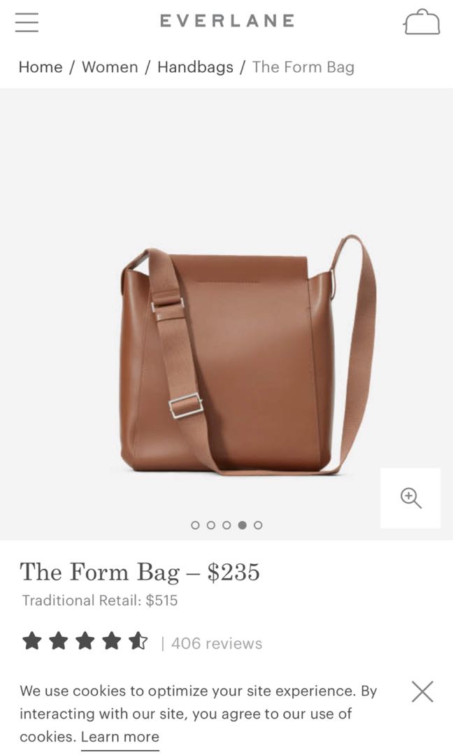 Everlane Form Bag, Women's Fashion, Bags & Wallets, Cross-body Bags on ...