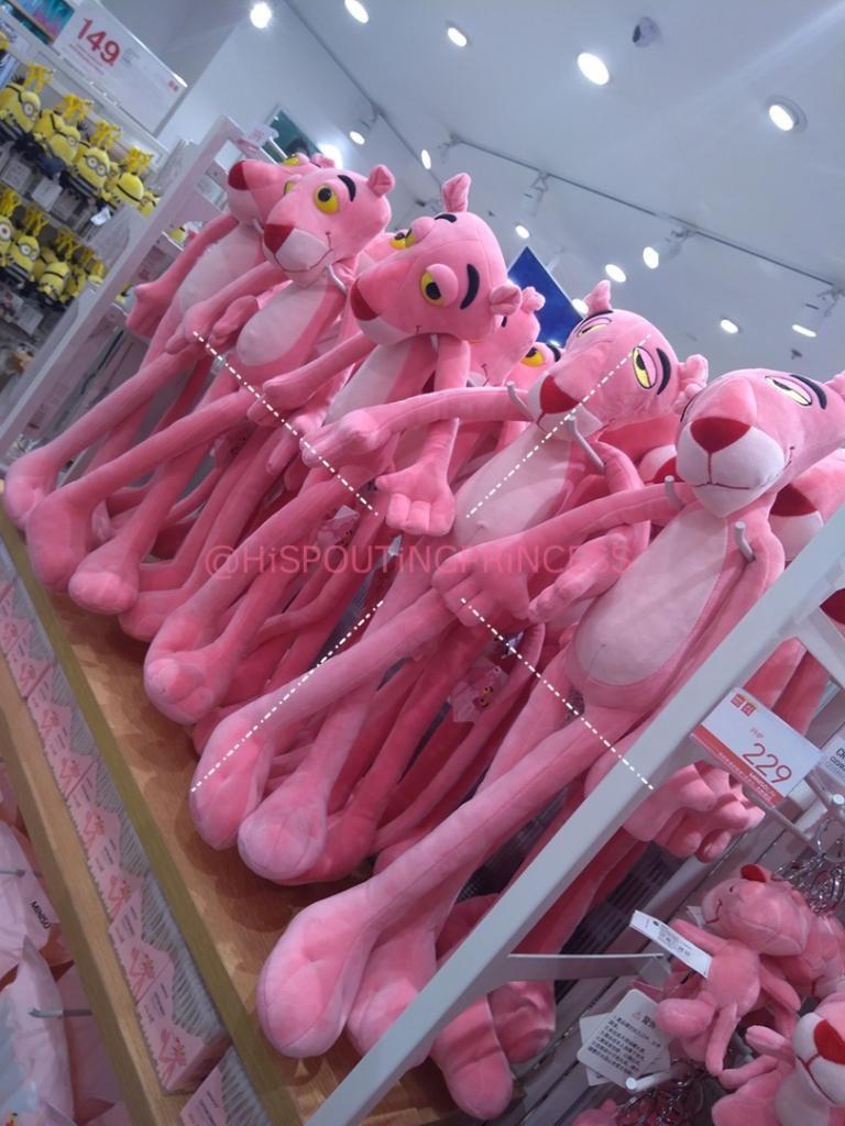 Human size Pink Panther, Hobbies & Toys, Toys & Games on Carousell