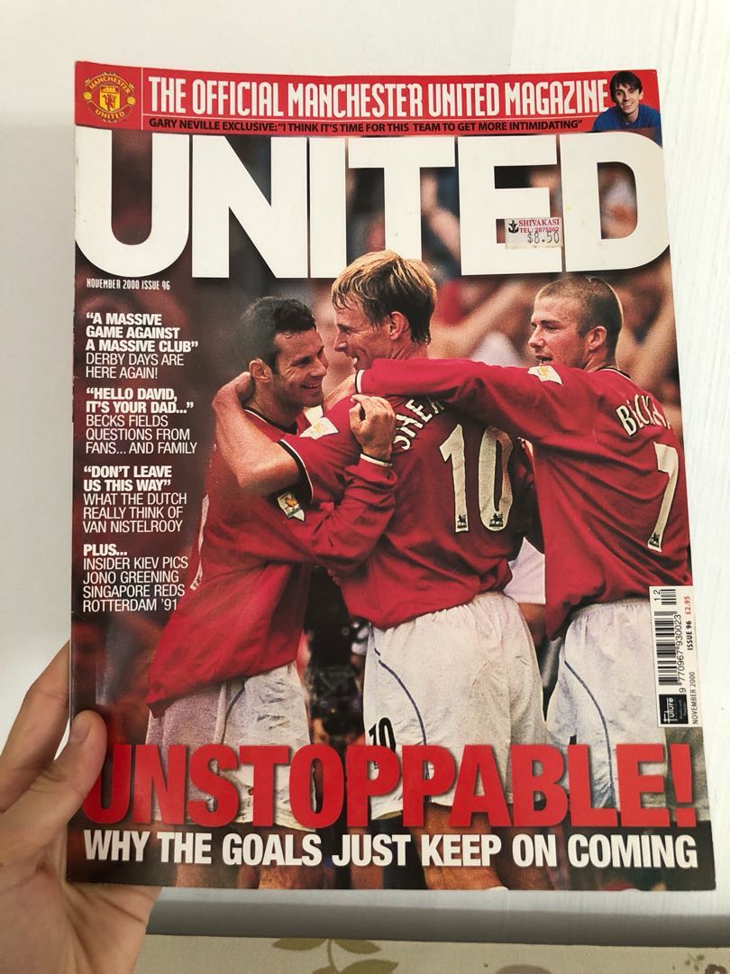 Manchester United (MAN U) Magazine collectible, Hobbies & Toys, Books ...