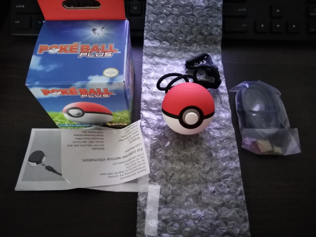 Pokemon ball plus standalone (Nitendo), Video Gaming, Video Games ...