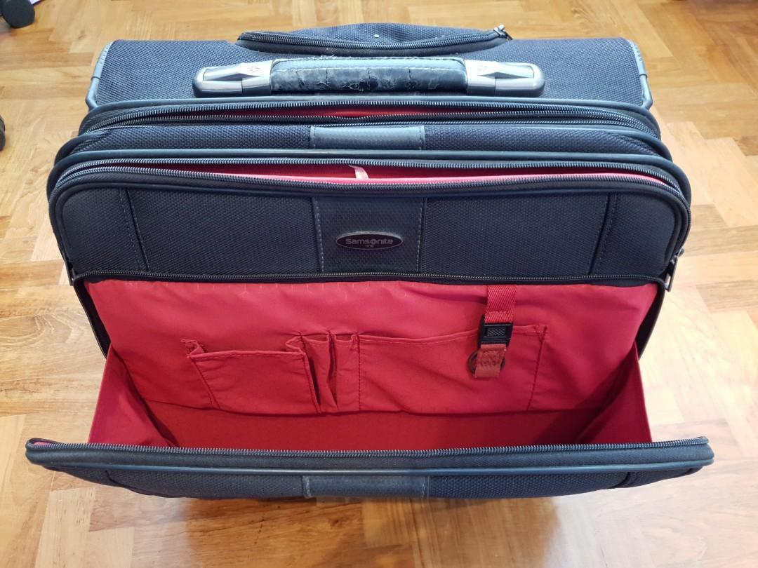 Samsonite Expandable Pilot Luggage, Hobbies & Toys, Travel, Luggage on ...