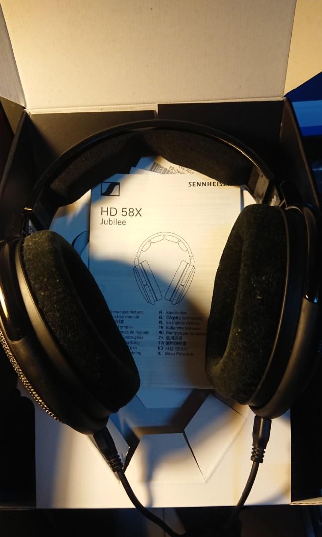 SENNHEISER X MASSDROP HD58X JUBILEE, 音響器材, 可攜式音響設備 - Carousell