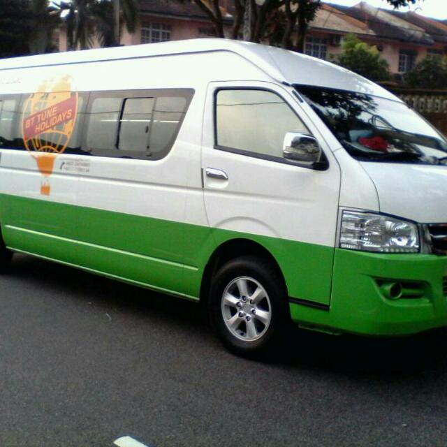 Singapore Johor Melaka Kl genting Malaysia Mini Bus Call / Whatapp ...