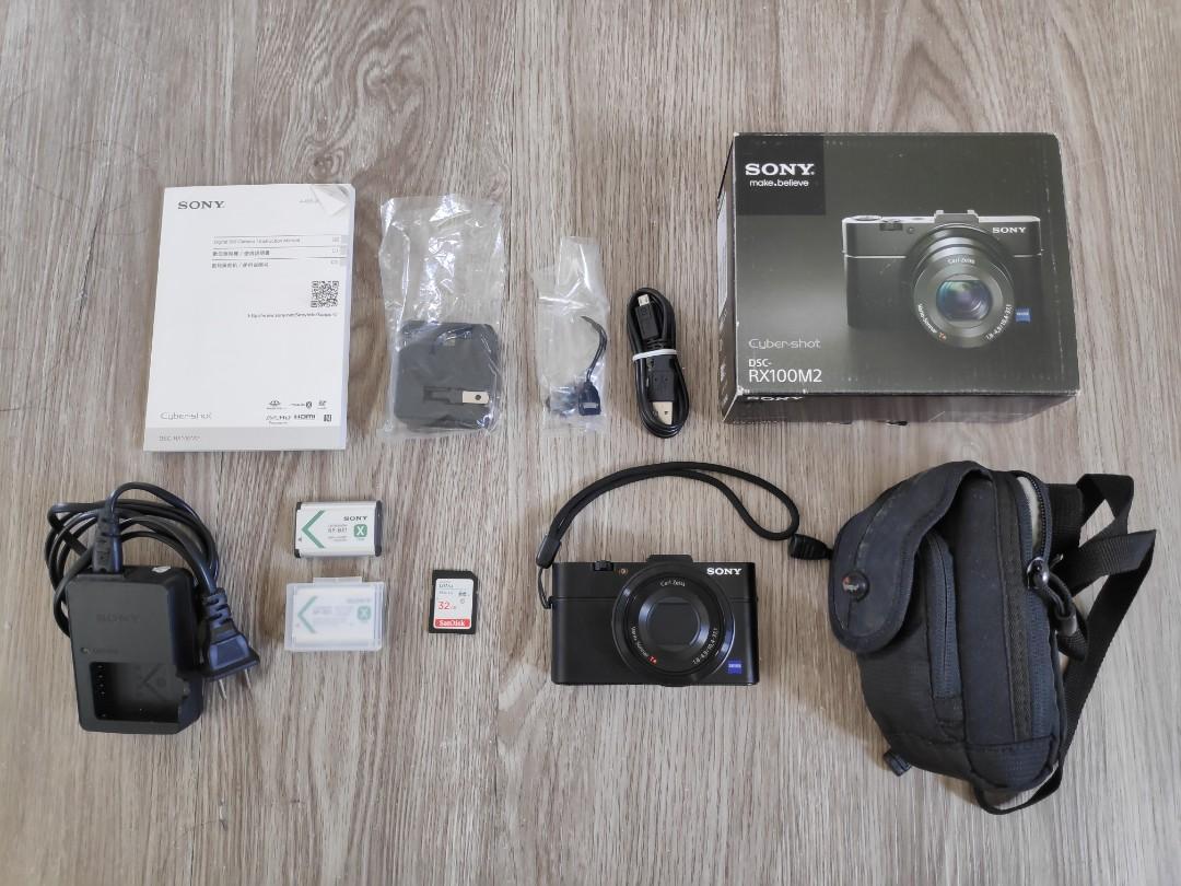 Sony RX100 M2 20.2 MP Premium Compact Digital Camera X100 Mark 2 ...