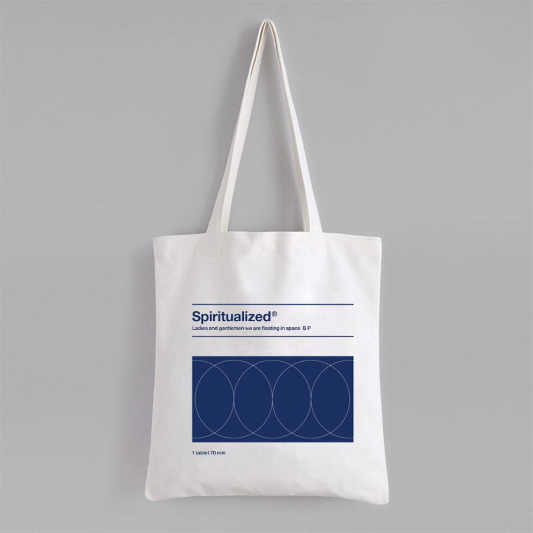 Spiritualized Space Rock Bag Canvas Limited Edition The Verve Shoegazer ...