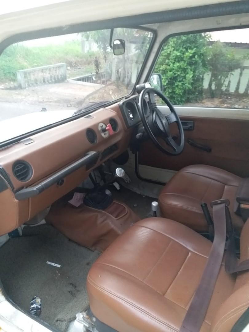 Suzuki katana sj410 '87 4WD 1300 Cc, SS lengkap, pajak hidup. Plat Nasional. Siap pakai, Mobil ...