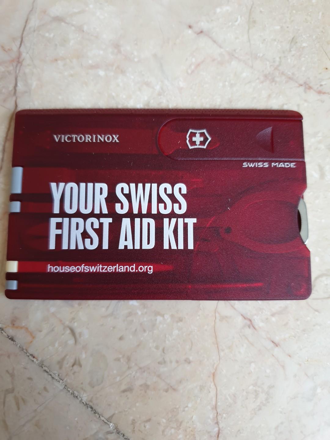 Swiss first aid kit and survival kit, Health & Nutrition, Medical ...