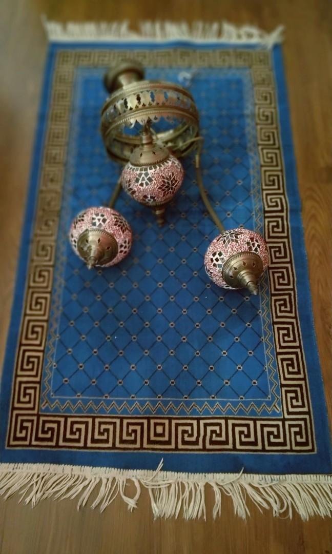 Turkish ceiling lights, Furniture & Home Living, Lighting & Fans ...