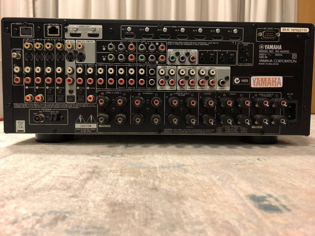 Yamaha RX-A2000 AVENTAGE 9.2 Channel AV Receiver, Audio, Other Audio ...